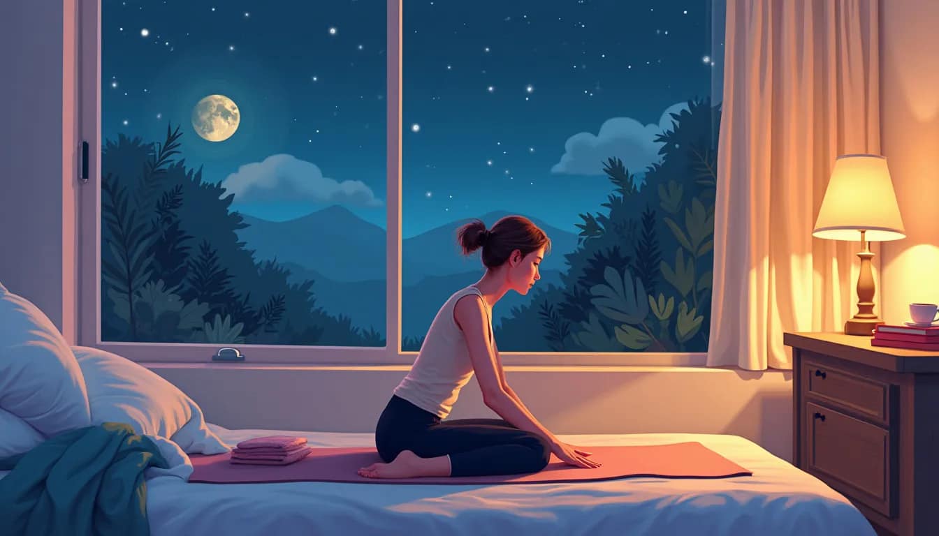 How Yoga Improves Sleep Quality: A Beginner's Guide - Mellow Mind Care